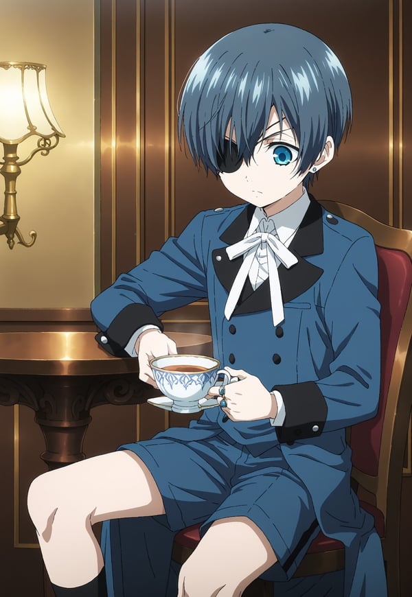 Ciel Phantomhive (Black Butler) - v1.0 | Tensor.Art | Tensor.Art
