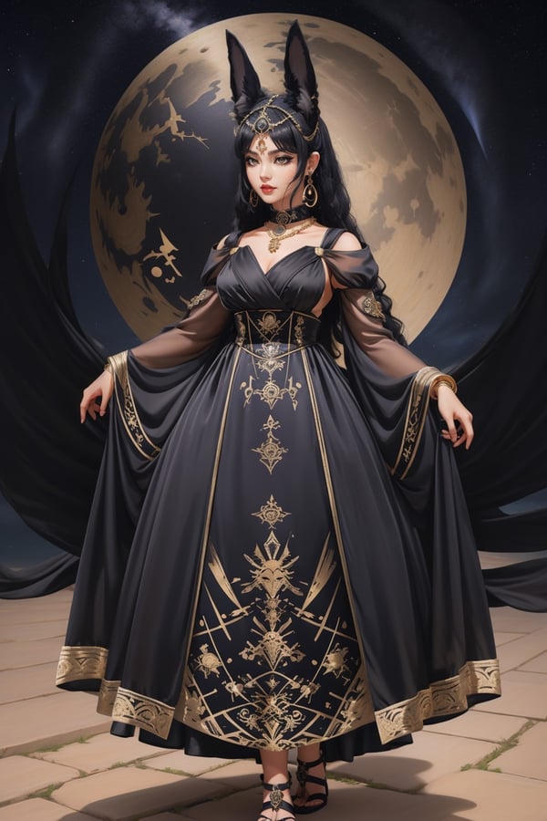 Anubis Dress SD 1.5 - v1.0 | image created by miaomiao | Tensor.Art
