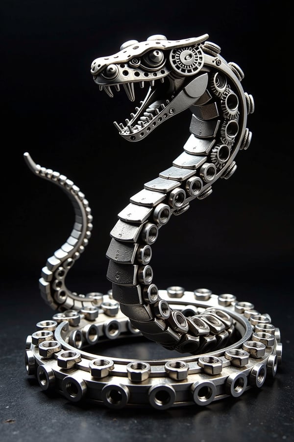 Metal Sculpture Art - e10 - Free AI Model | Tensor.Art | Tensor.Art