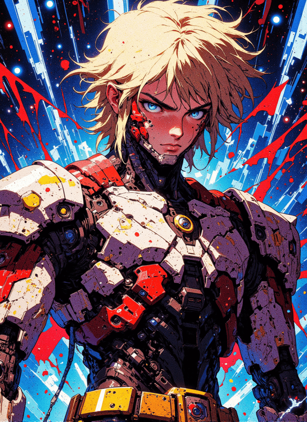 Neon Retro Anime illustration - Z-image Turbo - v1 | Z-Image-Turbo ...