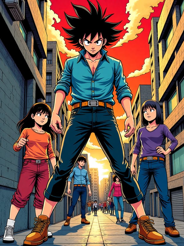 Flux-Comic-Art | ABM - Comic Manga Style | Tensor.Art | Tensor.Art