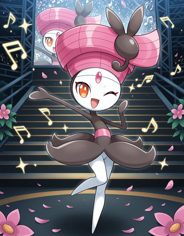 Meloetta-Pirouette (Pokemon) [Illustrious]... | Tensor.Art | Tensor.Art