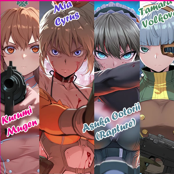Magical Girl Spec Ops Asuka Character Pack... | Tensor.Art | Tensor.Art