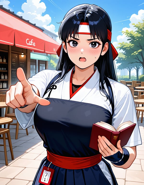 Todoh Kasumi 藤堂香澄 | Art of Fighting 3 - Kasumi ILLU | Stable Diffusion ...