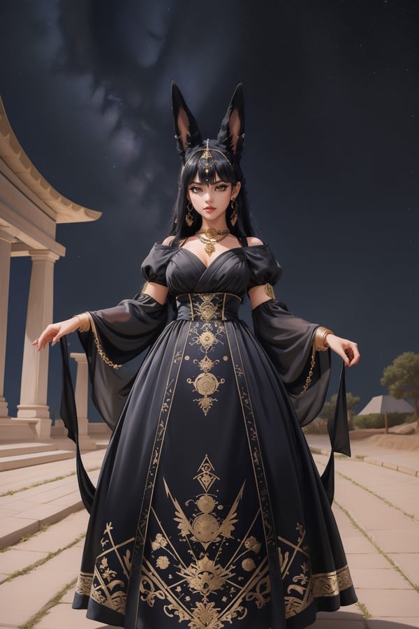 Anubis Dress SD 1.5 - v1.0 | image created by miaomiao | Tensor.Art