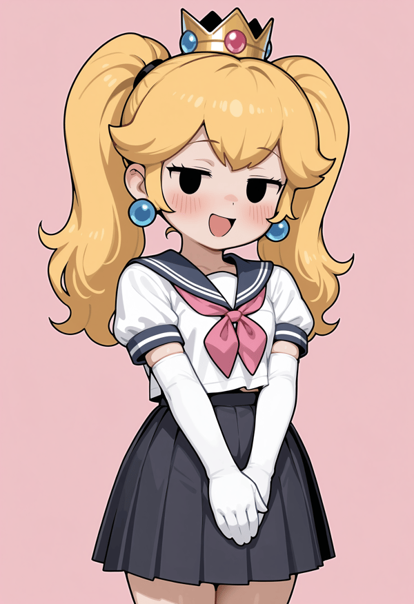 Princess Peach - Paper Mario V2 [IL] - v2 | image created by interfusor ...