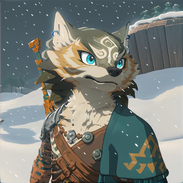 Wolf Link - ToTK Style PONY - v1 | Tensor.Art | Tensor.Art