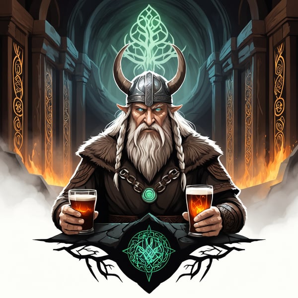 Epic artwork vector logo ,insa | image created by | Tensor.Art