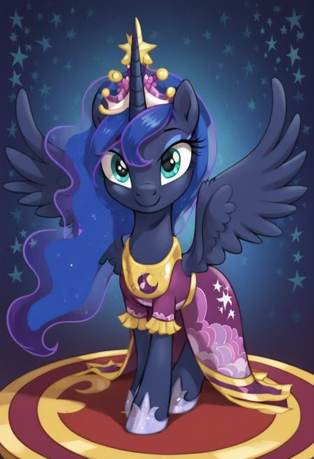 My Little Pony/MLP G4 Princess Luna, clothes - V1 | Stable Diffusion ...