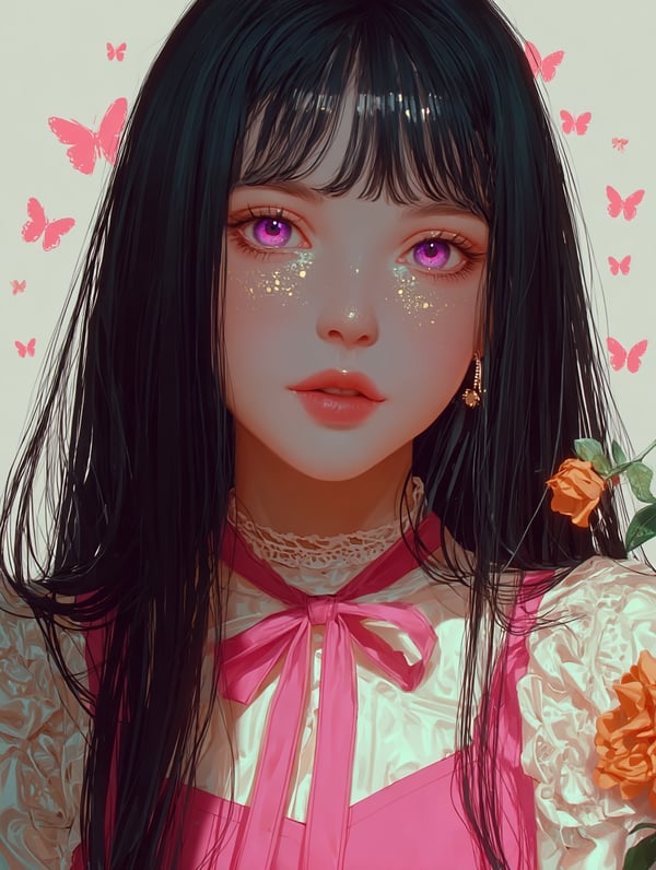 Glossy Anime - Kawaii anime | FLUX - undefined | Tensor.Art