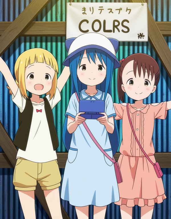 Mitsuboshi Colors (3girls atm) | Illustrious - v0 | Stable Diffusion ...
