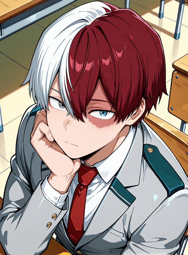 Shoto Todoroki - My Hero Academia - V3 | TensorHub Art | TensorHub Art