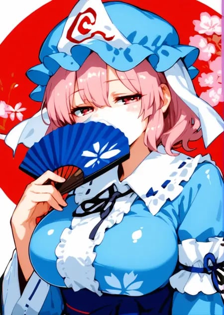 Pony XL - Saigyouji Yuyuko [Touhou Project] - v1.0 | Stable Diffusion ...