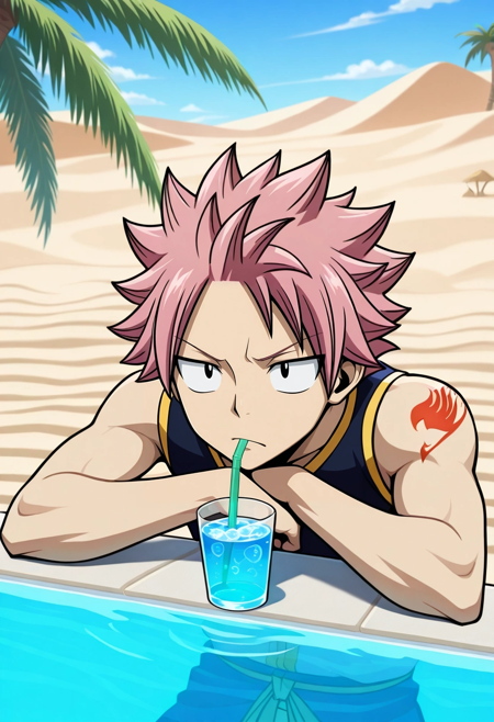 Natsu Dragneel | Fairy Tail by andinmaro146... | Tensor.Art | Tensor.Art