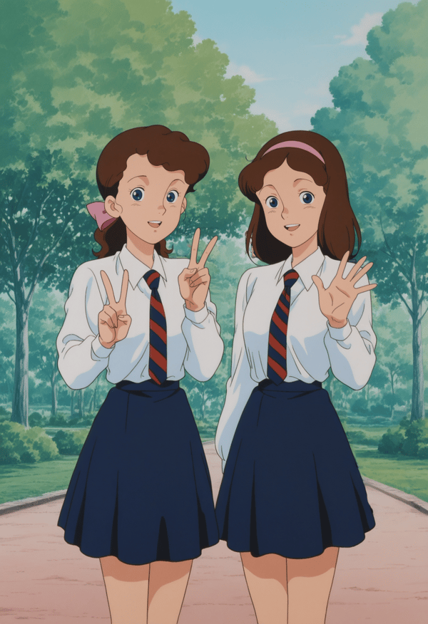 Patricia & Isabel O'Sulli The twins at St... | Tensor.Art | Tensor.Art