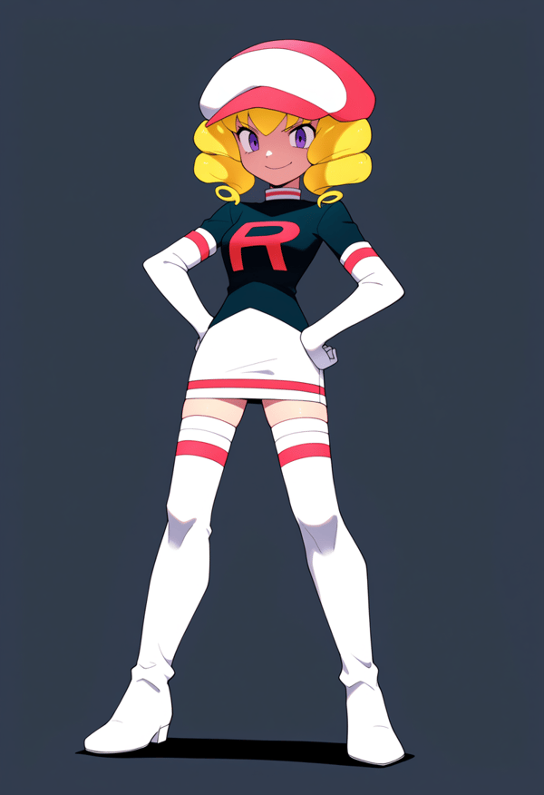 Domino (Pokemon Mewtwo Returns) - Konan - 1.0 | image created by Ttan ...