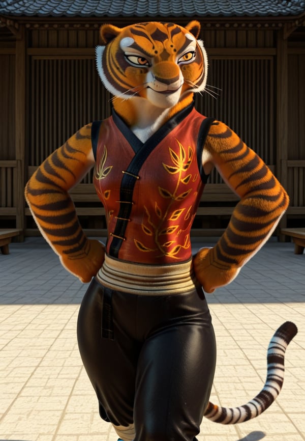Master Tigress (Kung Fu Panda) | LoRA Pony - Master Tigress IL | Stable ...