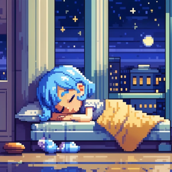 Pixel style anime - 像素风格动漫 - Free AI Model | TensorHub Art | TensorHub Art