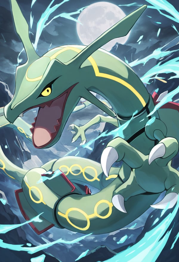 Rayquaza: Sky High Pokémon | Tensor.Art | Tensor.Art