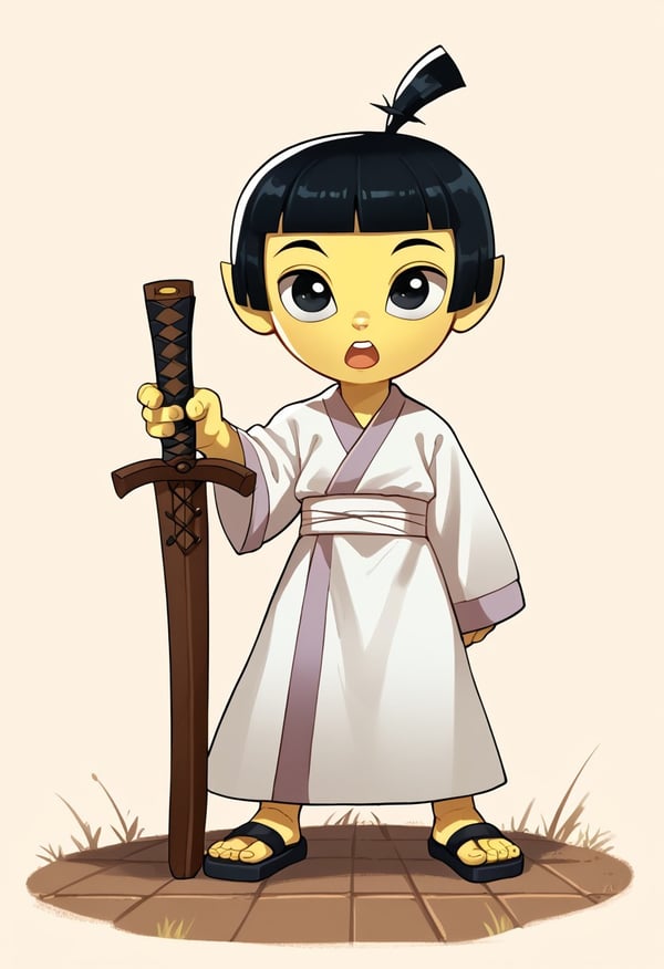 Young Samurai by Jack by Wizardludas - Pony | Stable Diffusion Model ...