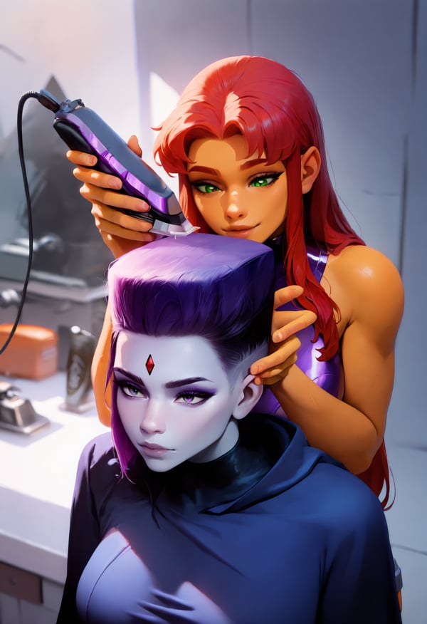 Choso Giving Toudou A Haircut Meme Concept - V1 | Stable Diffusion ...
