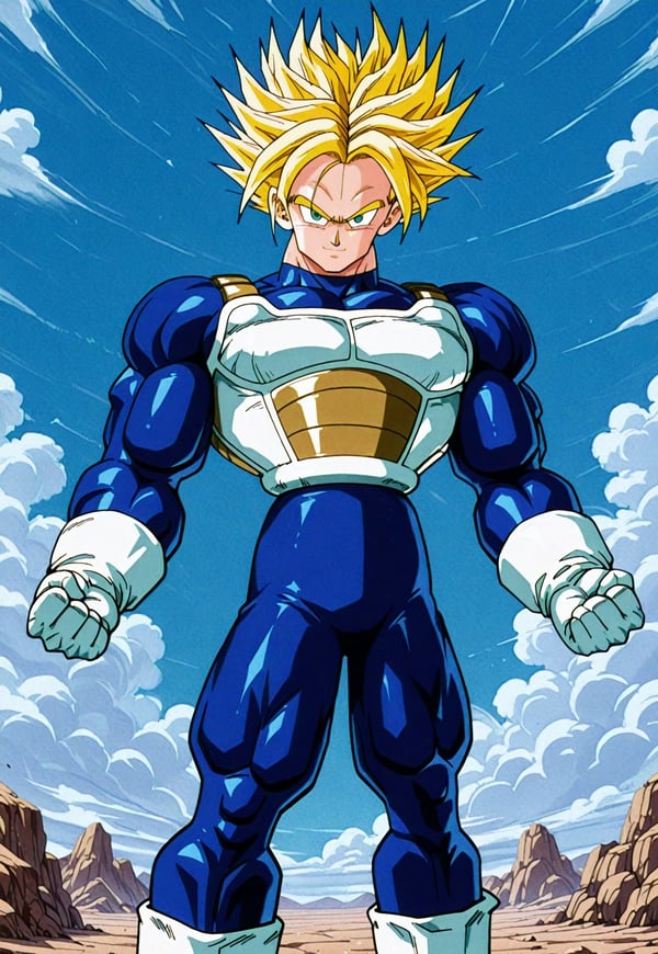 Super Saiyan Third Grade - Concept - Illustrious - V1 | Stable ...