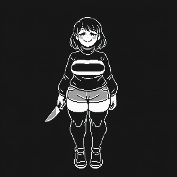 Undertale Battle Sprite (Illustrious) - TEST | Stable Diffusion Model ...