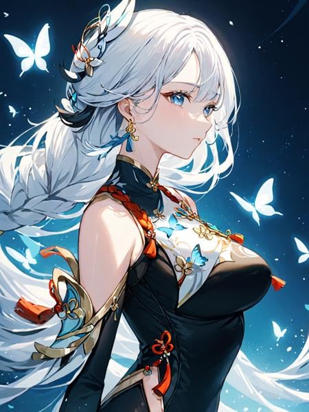 Genshin_XL｜原神申鹤 Shenhe - v1.5 - Free AI Model | Tensor.Art | Tensor.Art