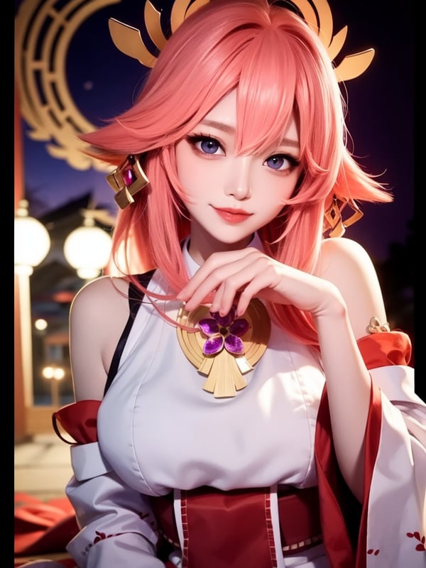 Yae Miko | Realistic Genshin LORA - Standard | Stable Diffusion Model ...
