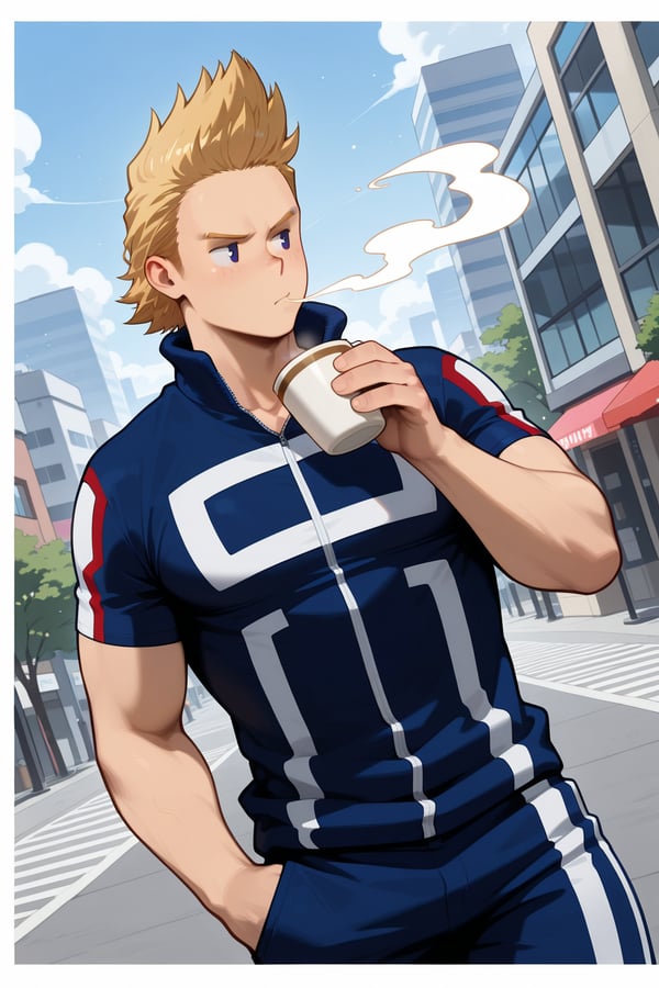 Mirio Togata (MHA) (My Hero Academia) - Illus V1 | image created by ...