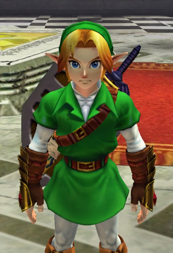 Ocarina of Time Adult Link - 3D Render | TensorHub Art | TensorHub Art