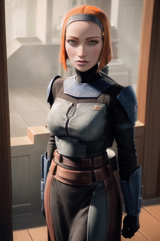 Bo Katan (Clone Wars) Star Wars - v1 | Stable Diffusion Model - LORA on ...