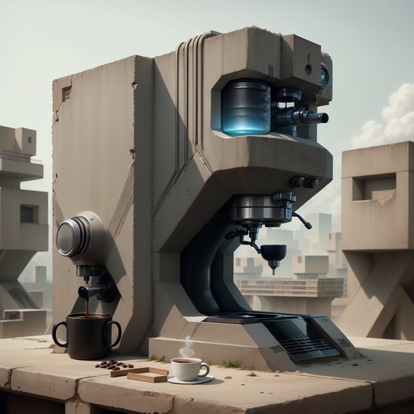 Brutalist tech - World Morph - v1.0 | Tensor.Art | Tensor.Art