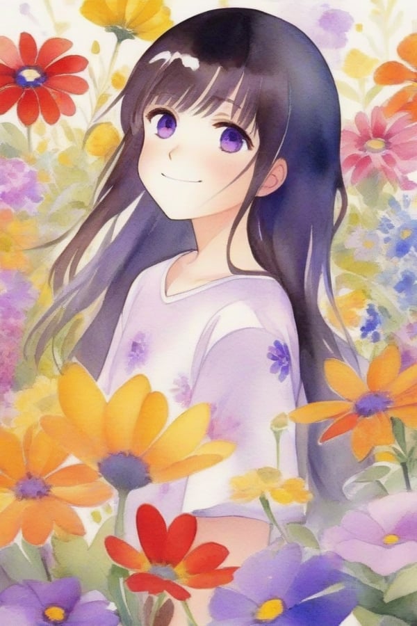 an anime character surrounded | image created by | Tensor.Art