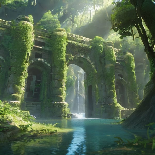 Lost Ruins Concept Style_SDXL - V1.0 | Tensor.Art | Tensor.Art