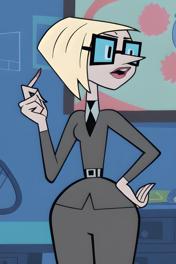 Candide Sampson (Clone High) - v1 | image created by TheVirtualGallery ...