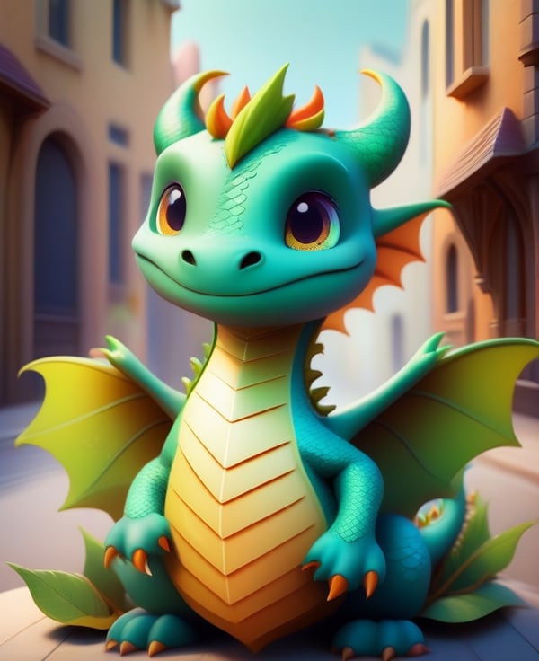 [Lah] Cute Dragon | SDXL - V1 - Free AI Model | Tensor.Art | Tensor.Art