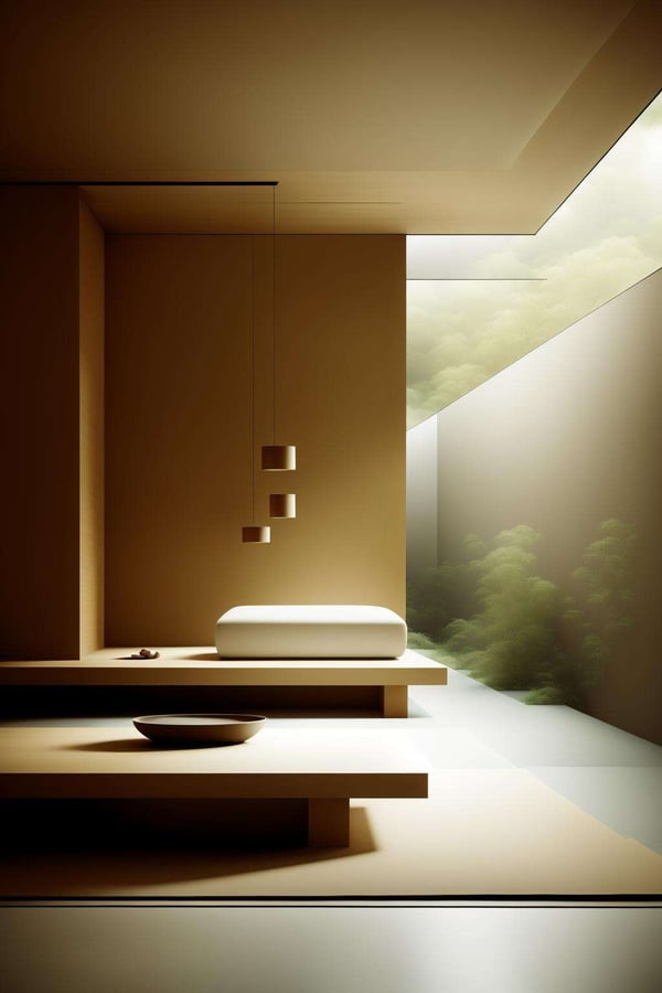 award winning interior design | image created by | Tensor.Art