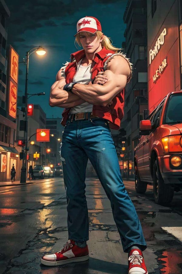 Terry Bogard (The King of Fighters) LoRA - v2.0 | image created by ...