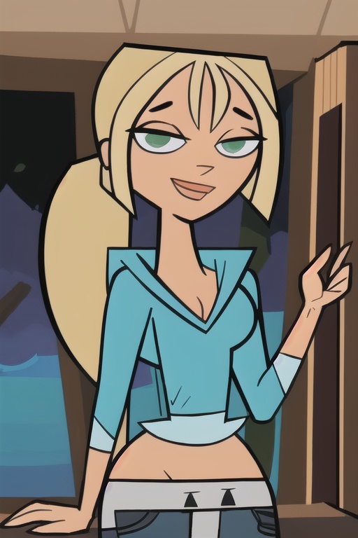 Bridgette Total Drama Island - v1 | image created by TheVirtualGallery ...
