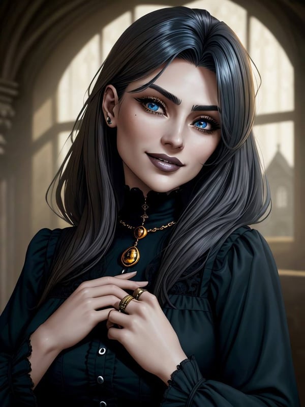 (gothic rendition, dark, macab | image created by | Tensor.Art