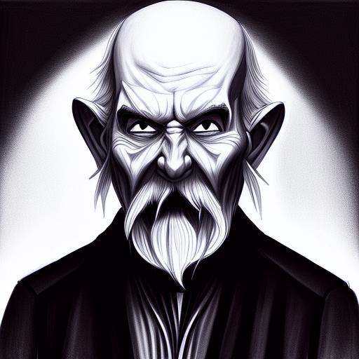 A tall old man wearing an all- | image created by | Tensor.Art