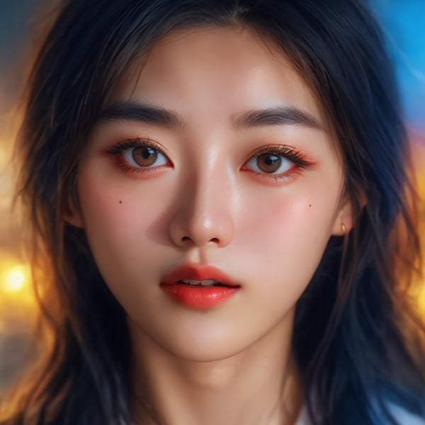 guangying on eyes, best qualit | image created by | Tensor.Art