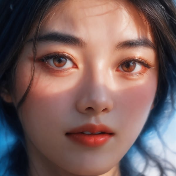 guangying on eyes, best qualit | image created by | Tensor.Art