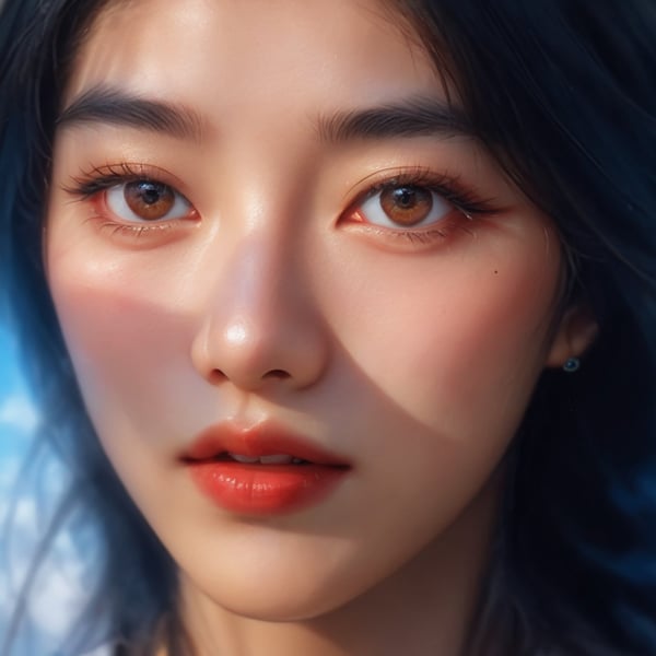 guangying on eyes, best qualit | image created by | Tensor.Art
