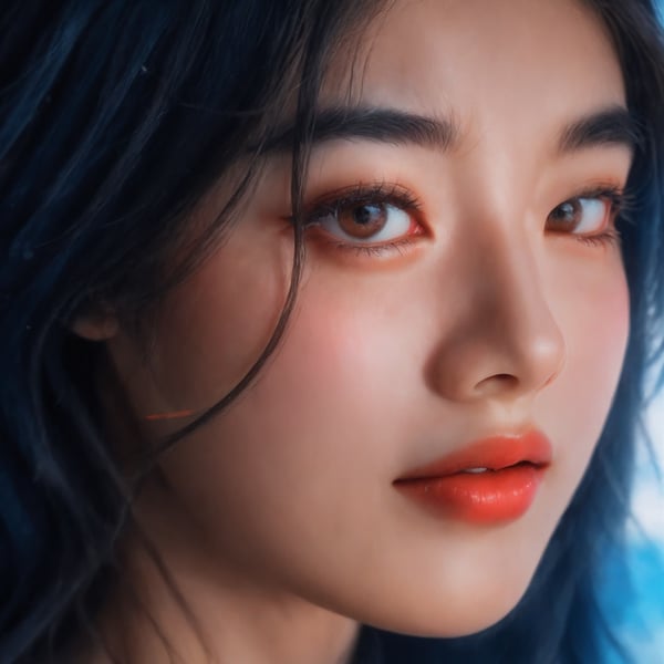 guangying on eyes, best qualit | image created by | Tensor.Art