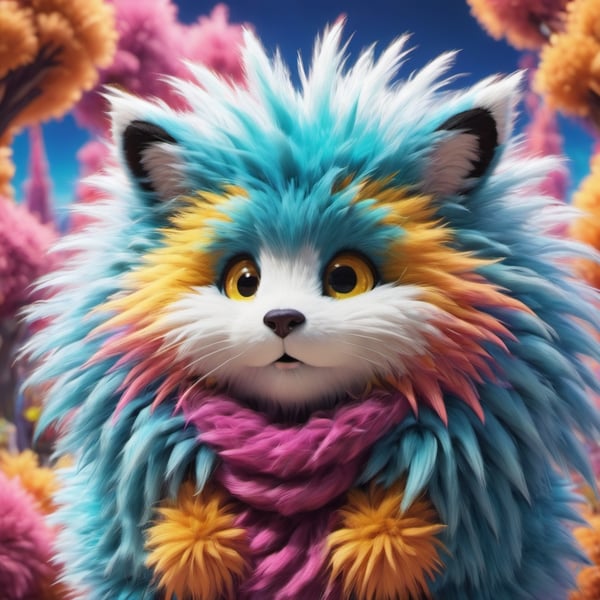 Furry Fluffy Monsters By Pixel - XL | Stable Diffusion Model - LORA ...