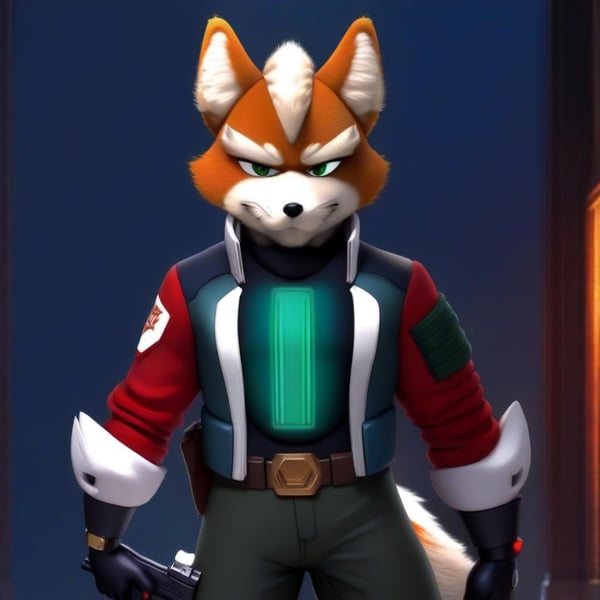Fox McCloud SDXL - v1.0 - Free AI LORA Download | Tensor.Art | Tensor.Art