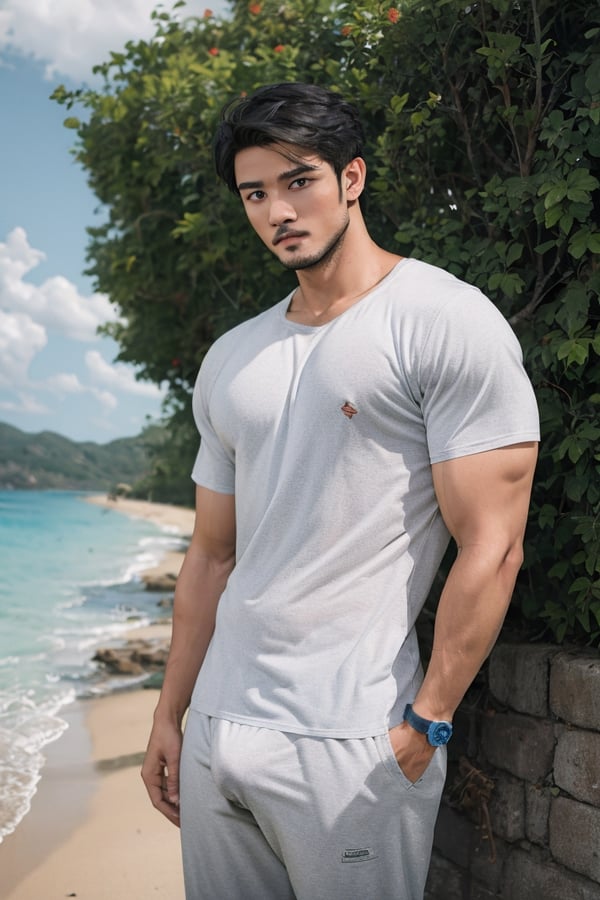 Realistic, handsome men,Bulge | image created by | Tensor.Art