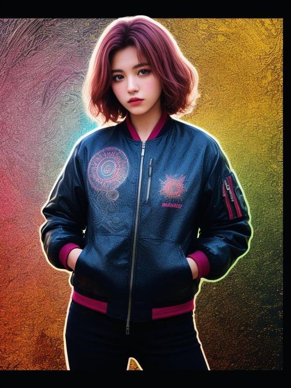 adobe lightroom, electric pink | image created by | Tensor.Art